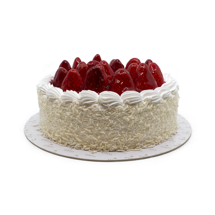 Strawberry Flower Cake – Afrina Sweets