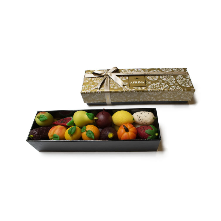Marzipan Golden Box Small – Afrina Sweets
