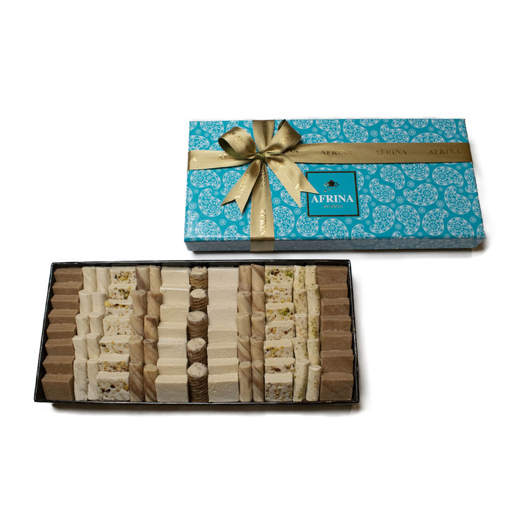 Rahash Persian Green Box – Afrina Sweets
